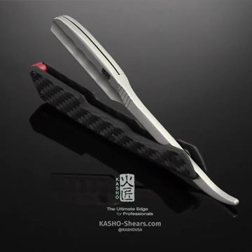 KASHO KAI CARBON FIBER FOLDING RAZOR HOLDER – True Barber Supply