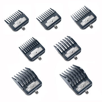 ANDIS PREMIUM METAL CLIP GUARD 7 PCS – True Barber Supply