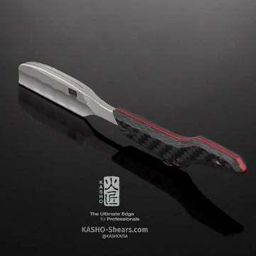KASHO KAI CARBON FIBER STRAIGHT RAZOR HOLDER – True Barber Supply